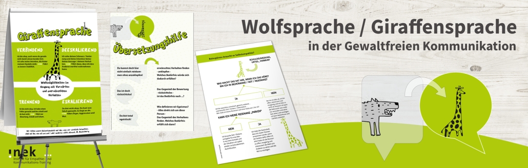 Wolfsprache und Giraffensprache in der Gewaltfreien Kommunikation ...